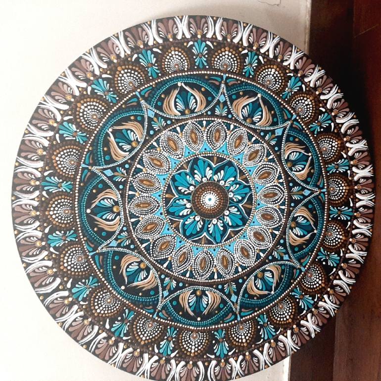 Mandala art Painting by Mann Mandala | Saatchi Art