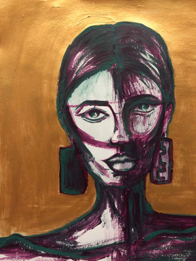 Volto Painting by MV lV | Saatchi Art