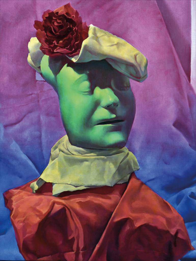 Lettered Sphinx Painting by Adam Reed | Saatchi Art