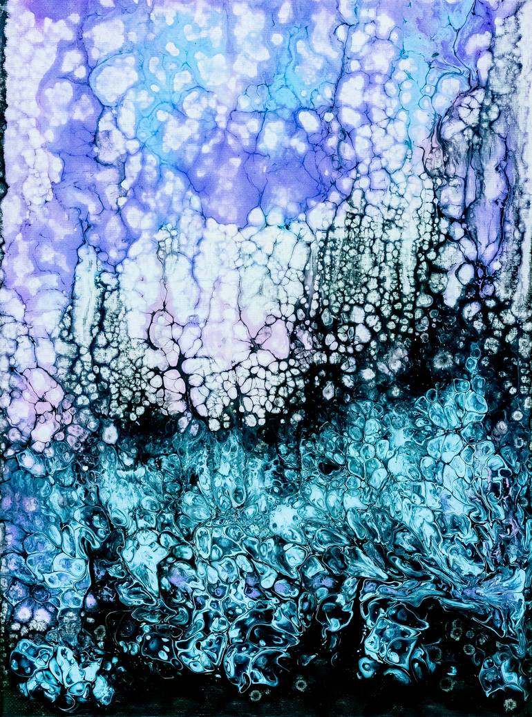 RESTLESS SEA Painting by Sandra Habijanac | Saatchi Art