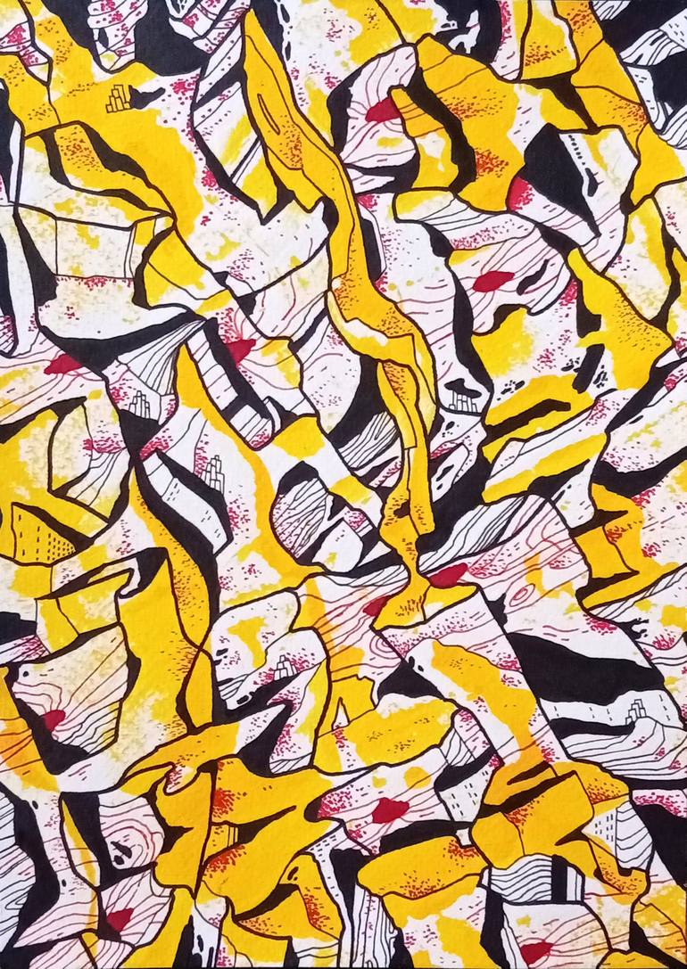 Invasion Drawing by Adam Iwan | Saatchi Art