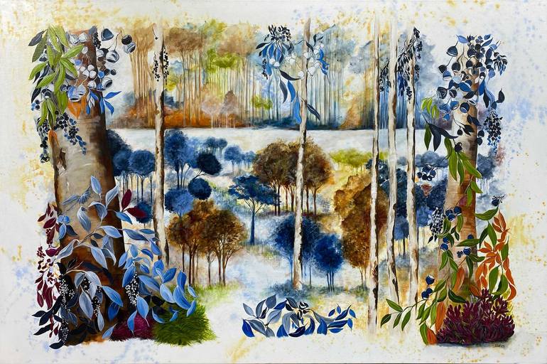 Aussie Trails Painting by Jess King | Saatchi Art