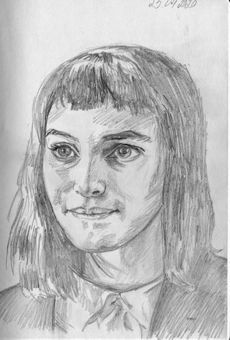 Winona Ryder from Beetlejuice Drawing by Tatjana Baturina | Saatchi Art