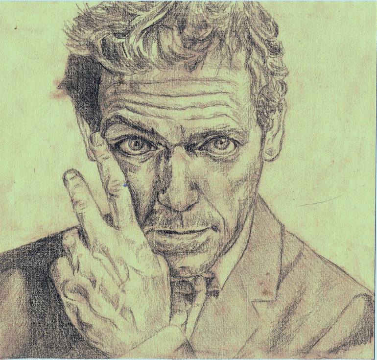 House, MD Drawing by Tatjana Baturina | Saatchi Art