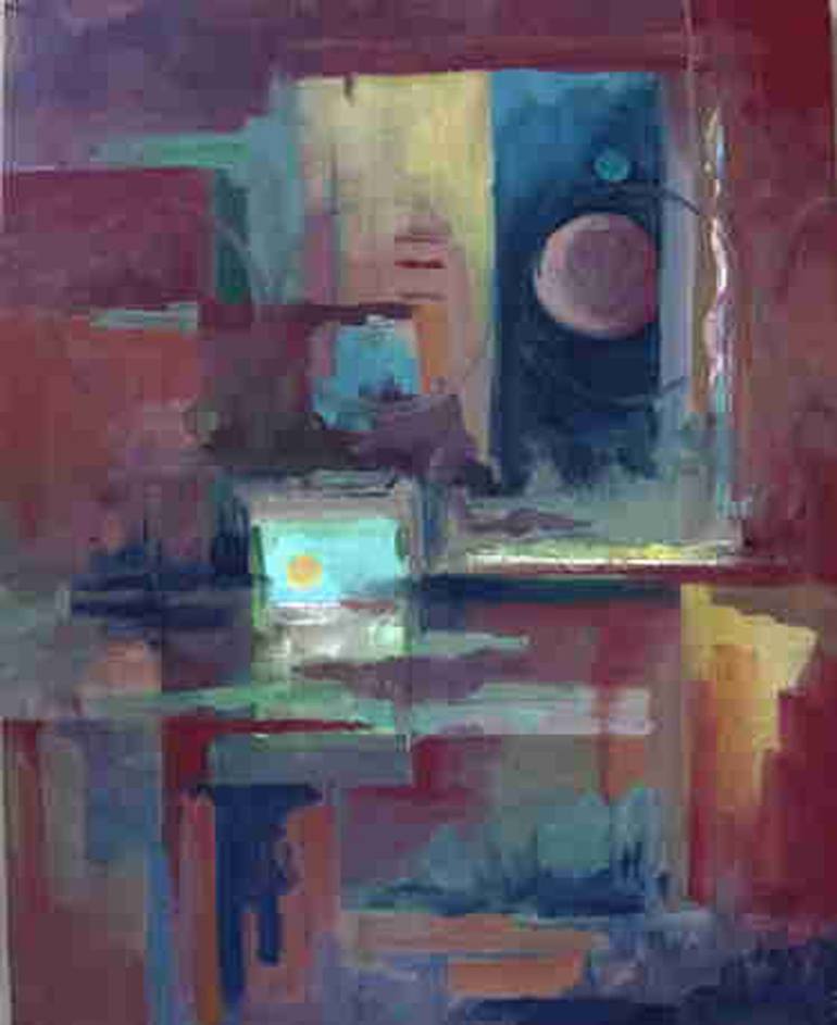 Inside looking out Painting by Elizabeth Embler | Saatchi Art