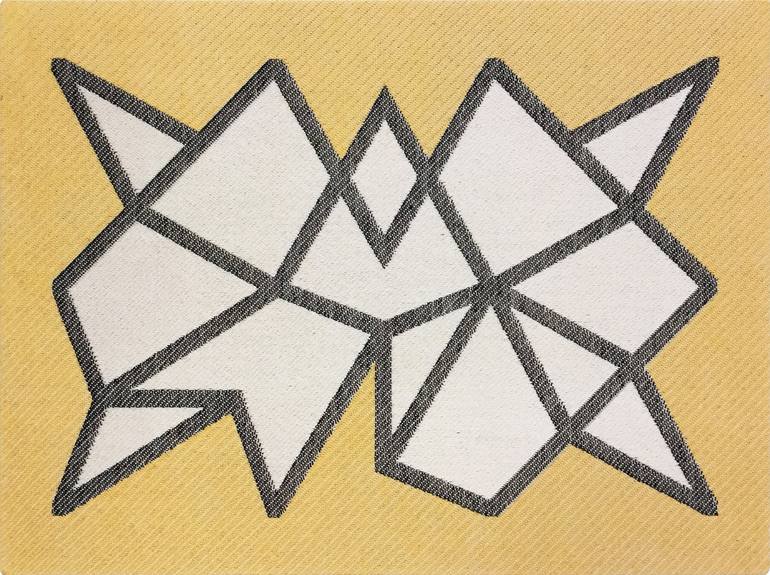 Intersecting Figure 12 Collage by Zuzana Licko | Saatchi Art