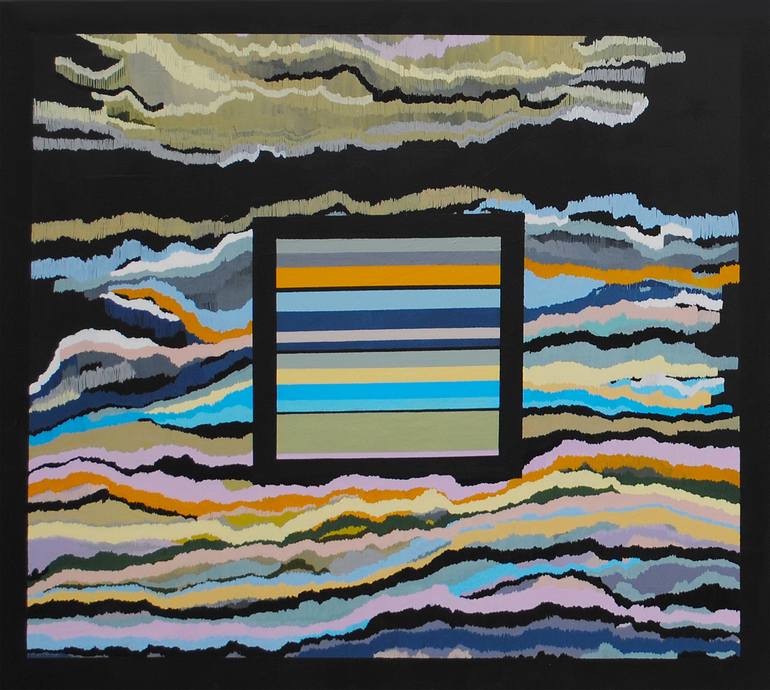 Ritmo interior/ritmo exterior I Painting by Gimena Liuzzo | Saatchi Art