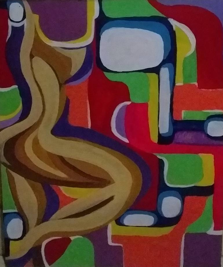 Colourful Mind Painting by Priscilla Lindeque | Saatchi Art