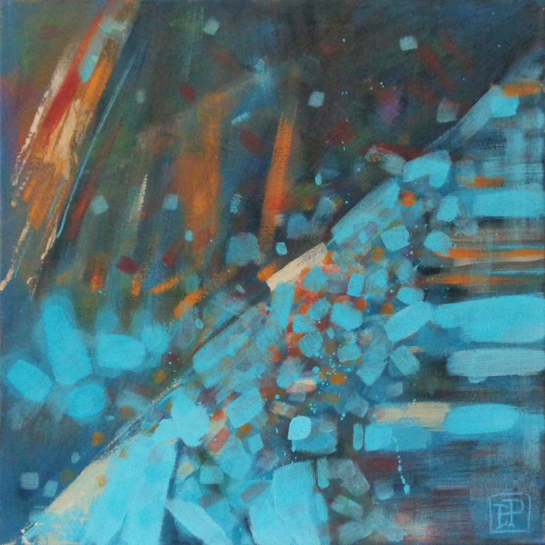Abstract composition Painting by Elena Andronescu | Saatchi Art