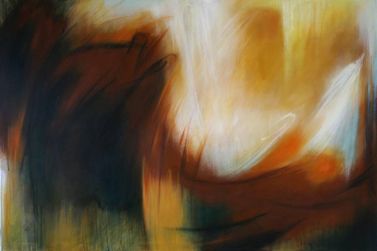 Auf neuen Wegen Painting by Christiane van Beek | Saatchi Art