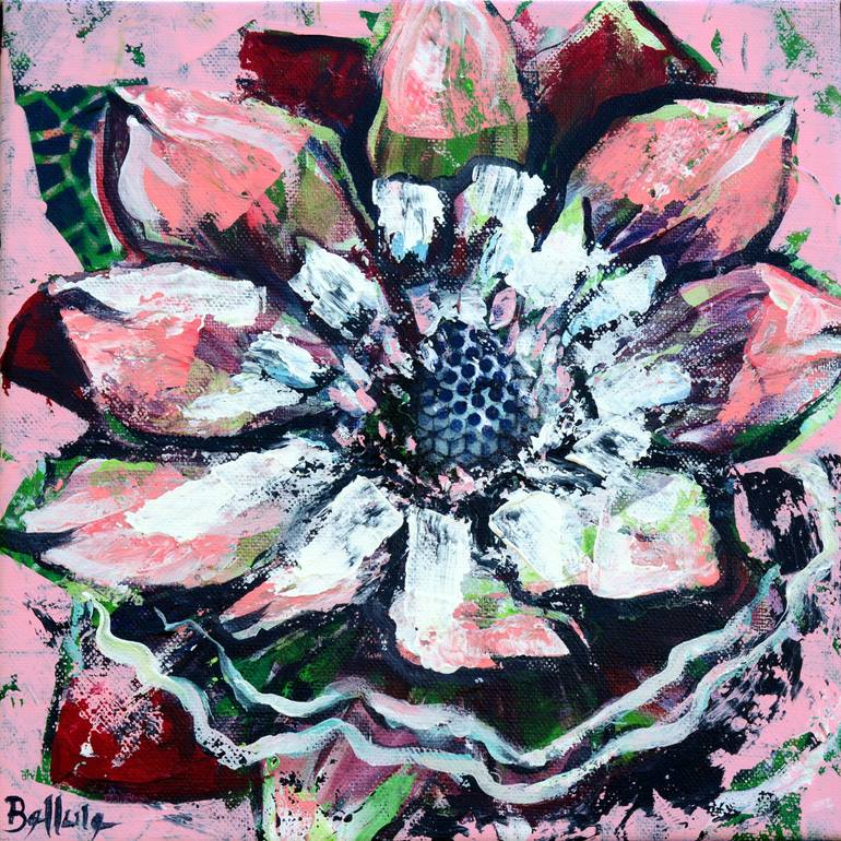 Strong flower 6 Painting by Bellule Art | Saatchi Art