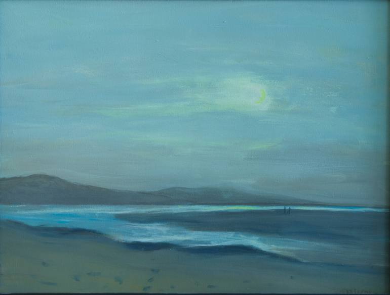 Pacific Beach Painting by Jurate Harrison | Saatchi Art