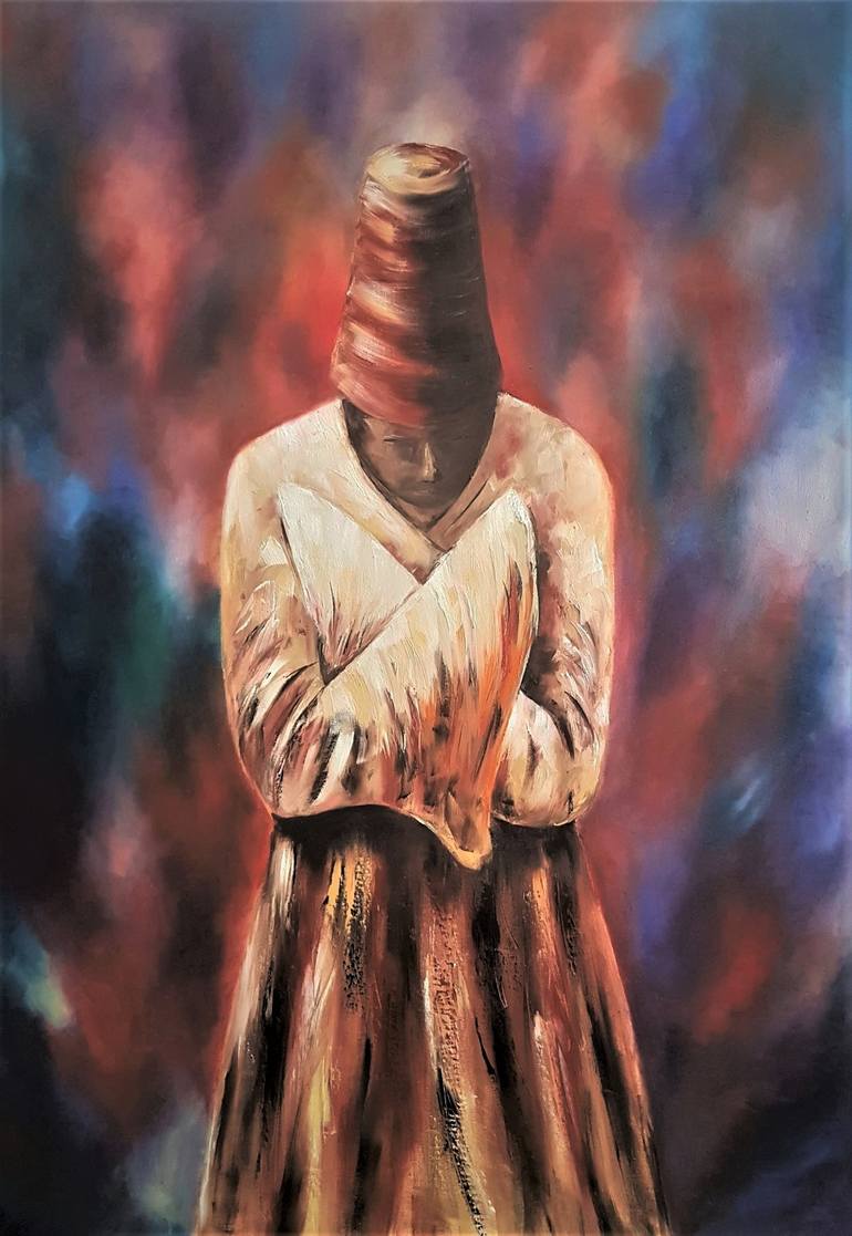 Shams Painting by Erkin Gozel | Saatchi Art