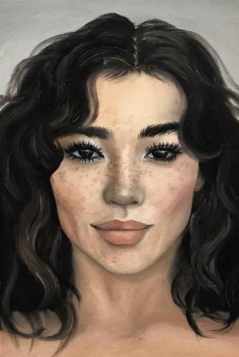 Moana Painting by Alena Kreyk | Saatchi Art