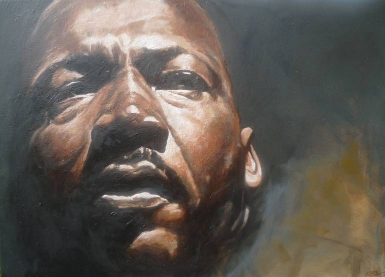 study Painting by simon riley | Saatchi Art