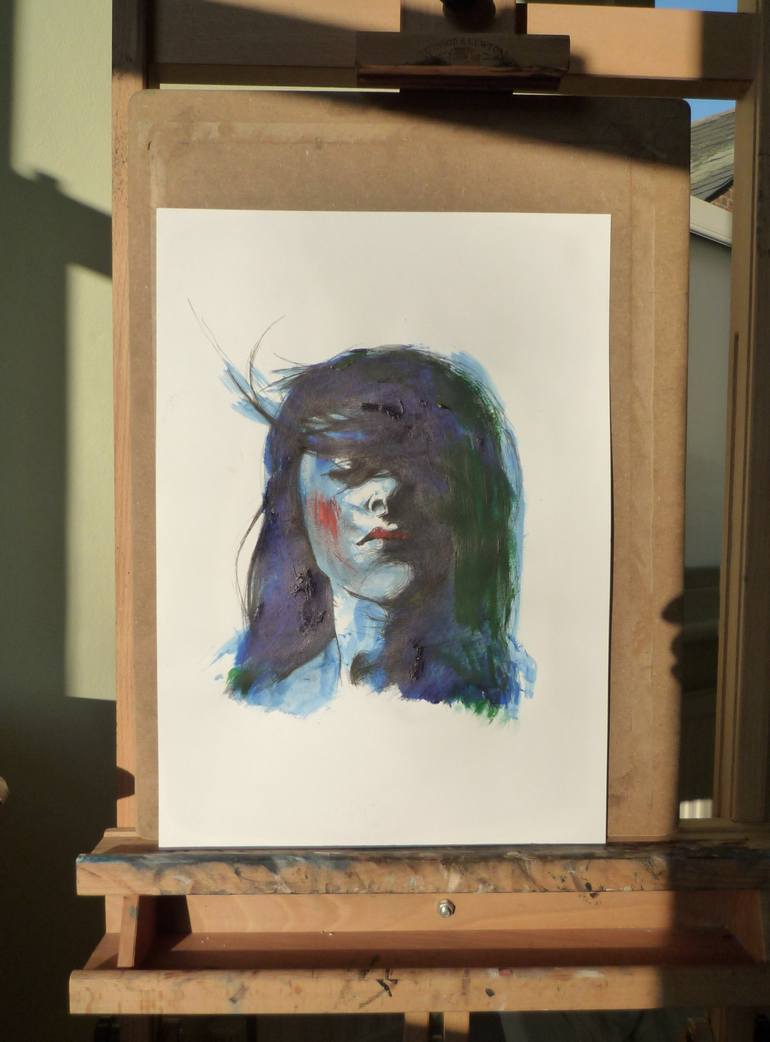 study Painting by simon riley | Saatchi Art