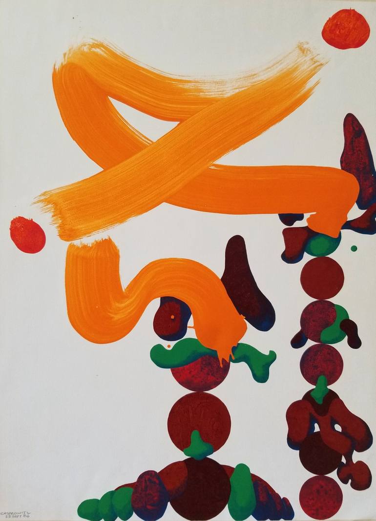 FOOTED VASE Painting by George Casprowitz | Saatchi Art