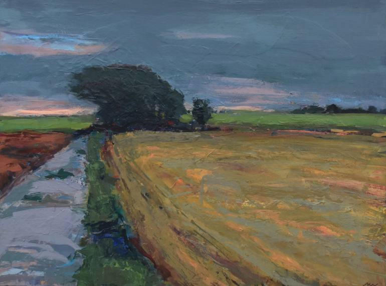 Small Copse Painting by Katrina Wilkie | Saatchi Art