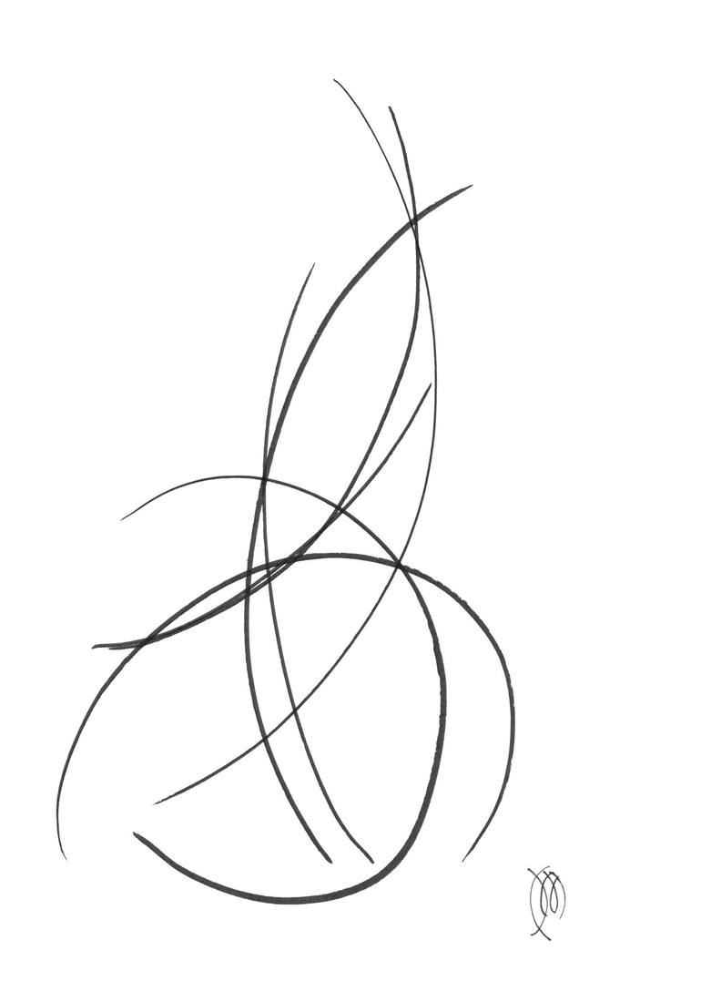 Moderate Spontaneity - Drawing by Anthony Macsoutine | Saatchi Art