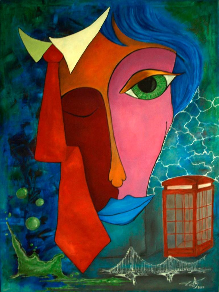 Alphonse Painting by Zurab Natsvaladze | Saatchi Art