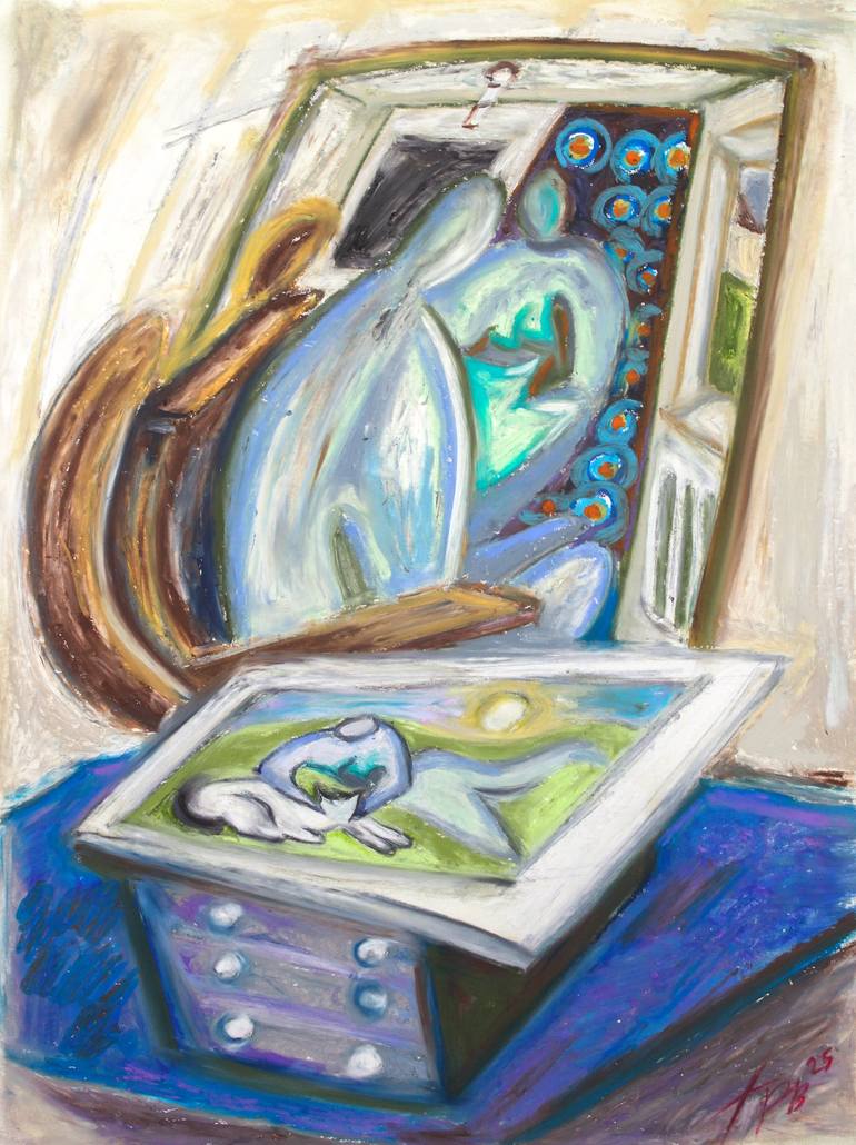 Introspection Painting by Thais Palma Bottiglieri | Saatchi Art