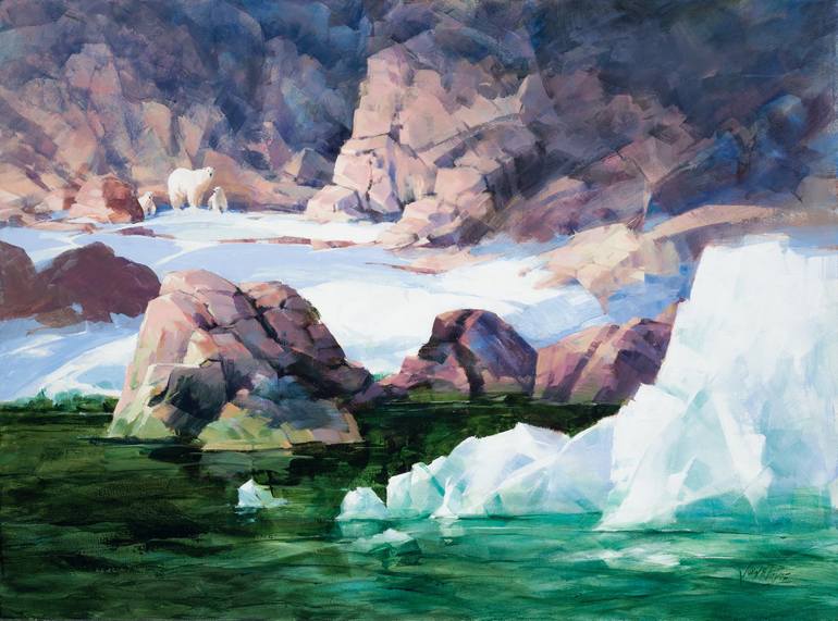 Meltdown Painting by John Stuart Pryce | Saatchi Art