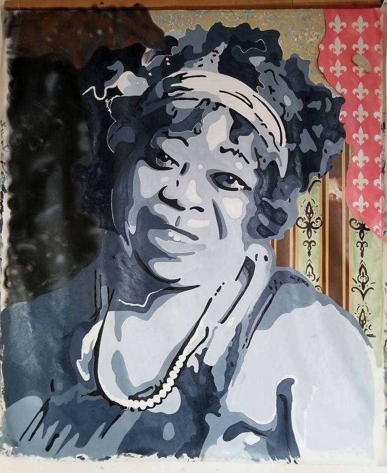 Ma Rainey Painting by Richard McDowell | Saatchi Art
