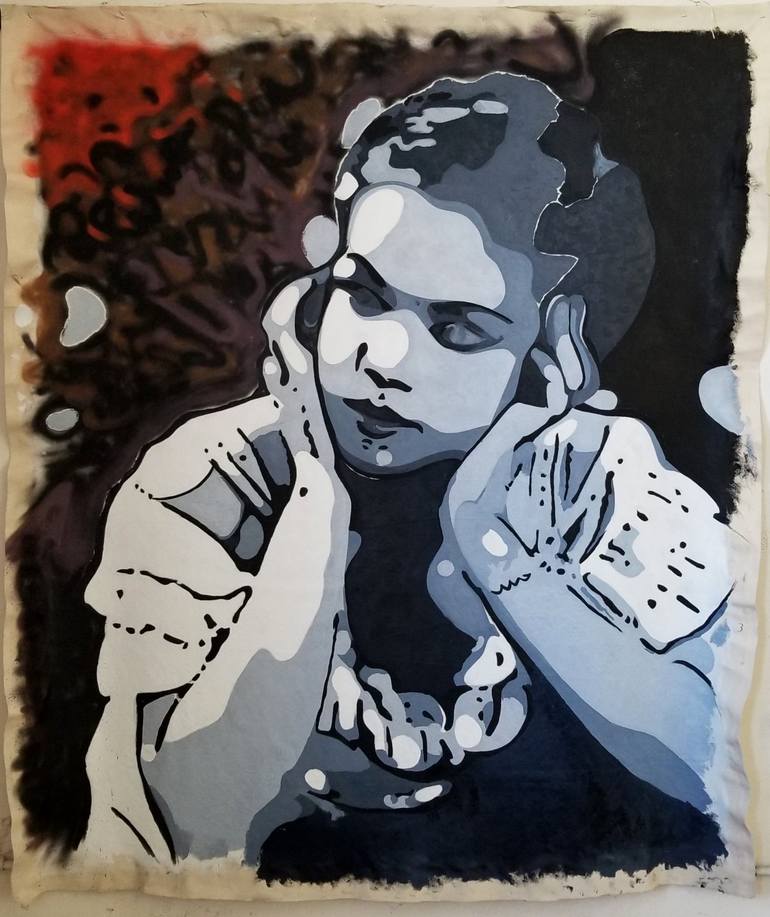 Hazel Scott Painting by Richard McDowell | Saatchi Art