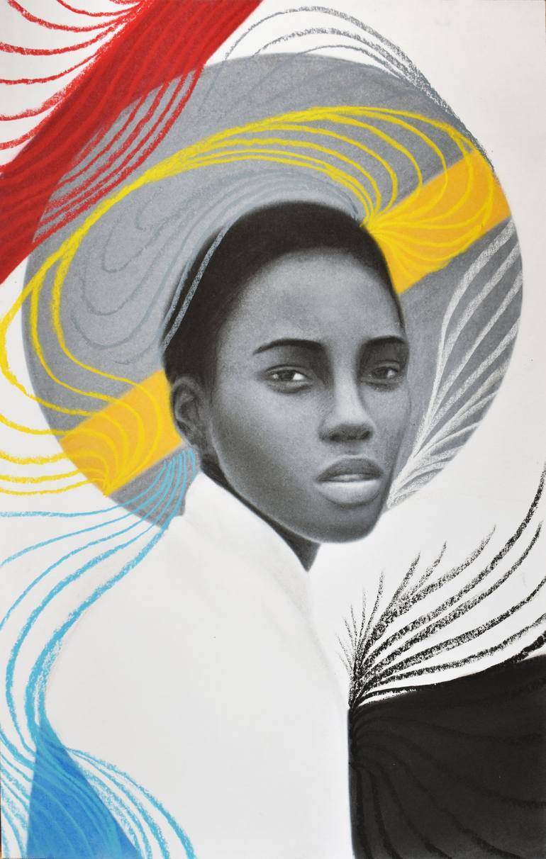 CONSTRUCTIVISM IN THE FEMALE FORM Drawing by Max Lineflow | Saatchi Art