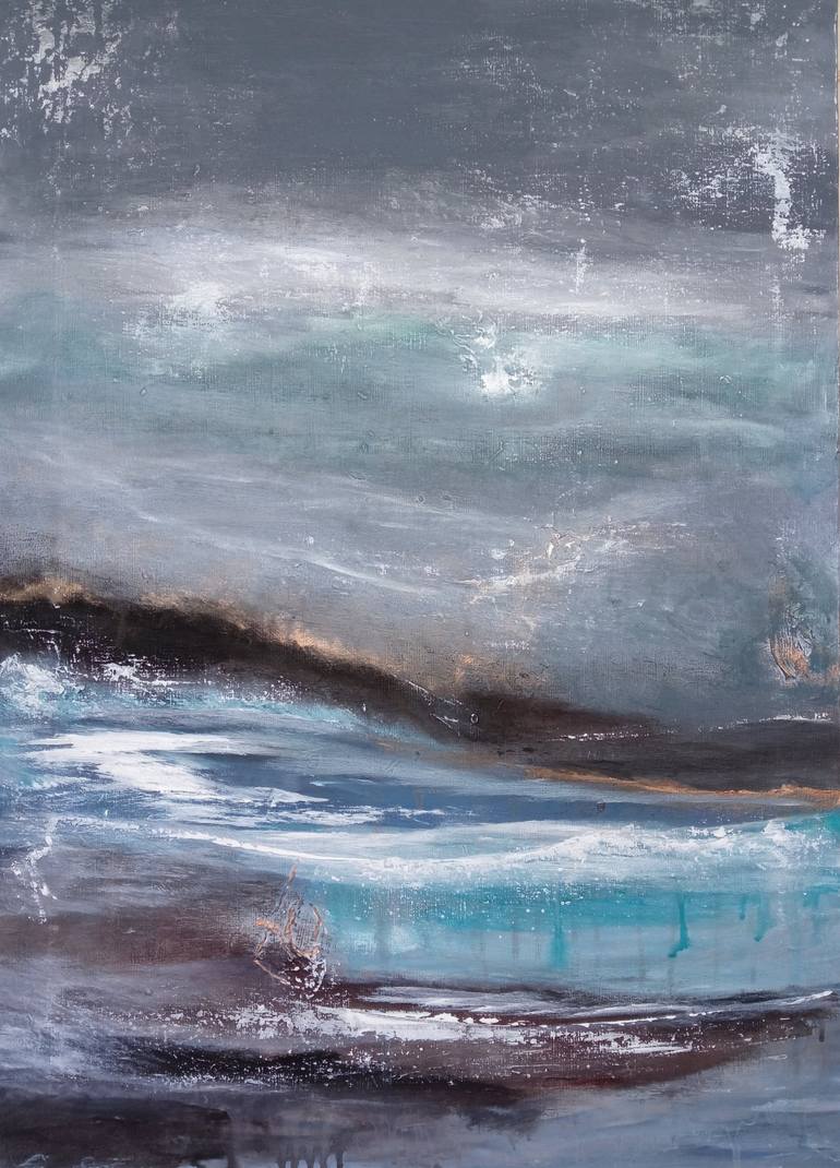 Sea Painting by Maria Gomon | Saatchi Art