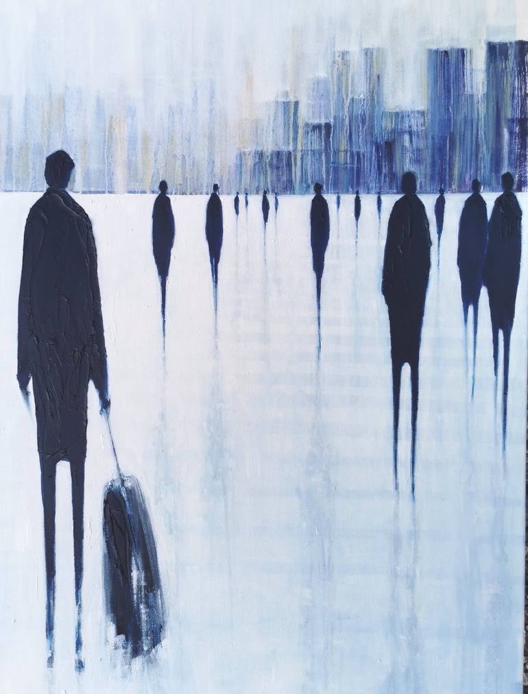 Where am I now Painting by Lesley Oldaker | Saatchi Art