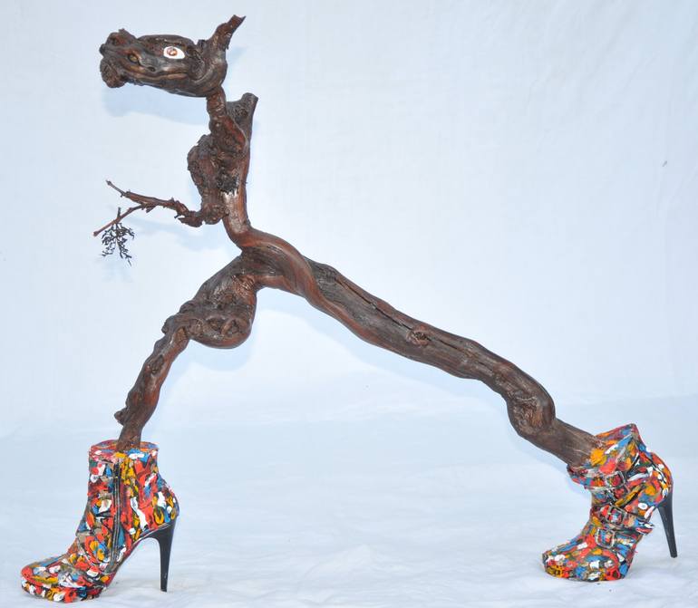 Vinny's Vineyard Collection. (Veronique Vine ) Sculpture by Roderick ...