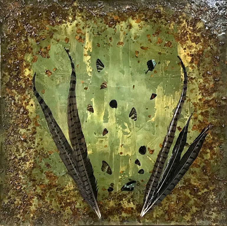 The color of my mothers eyes Collage by chelsea brock | Saatchi Art