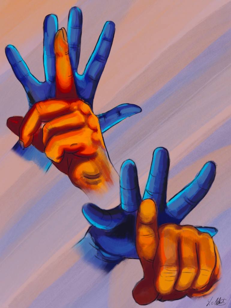 Opression Painting by Lauren White | Saatchi Art