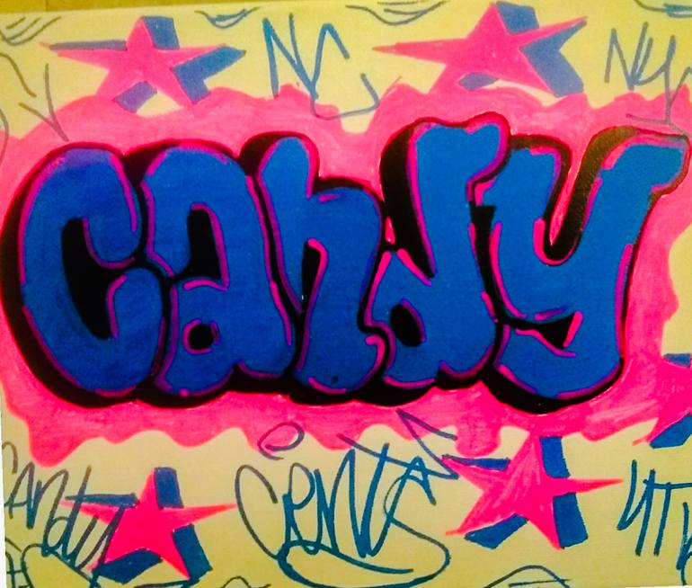 Candy Painting by Cents Utv | Saatchi Art