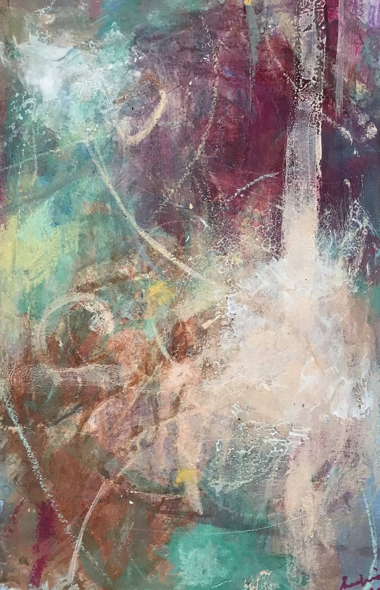 Apathy- Abstract Acrylics/Pastel on 300GSM paper Painting by Nahid ...