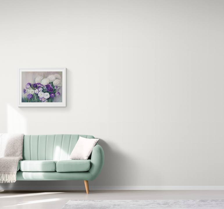 Festive flowers Drawing by I Savenko | Saatchi Art