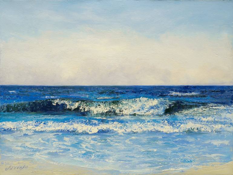 The Wave Painting by Inna Savenko | Saatchi Art