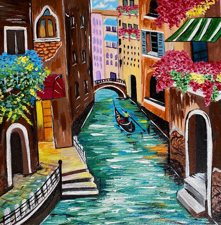 Venice Painting by Zoha Waseem | Saatchi Art