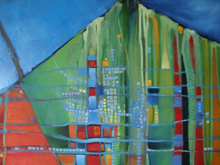 Edna's Land Painting by Ireen Potter | Saatchi Art