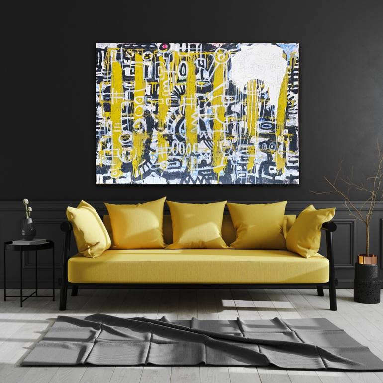 Spectre Painting by Martin Breeze | Saatchi Art