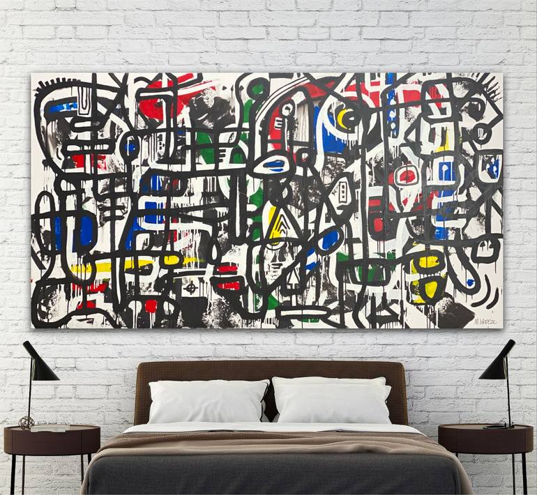 Duplo Painting by Martin Breeze | Saatchi Art