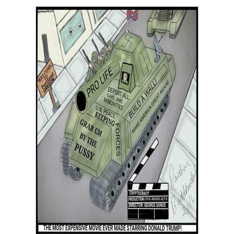 Cryptocracy Drawing by Dark Theory Inc | Saatchi Art