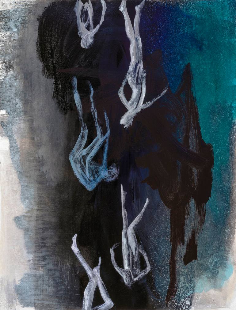 Unhinged Painting by Christina Pina | Saatchi Art