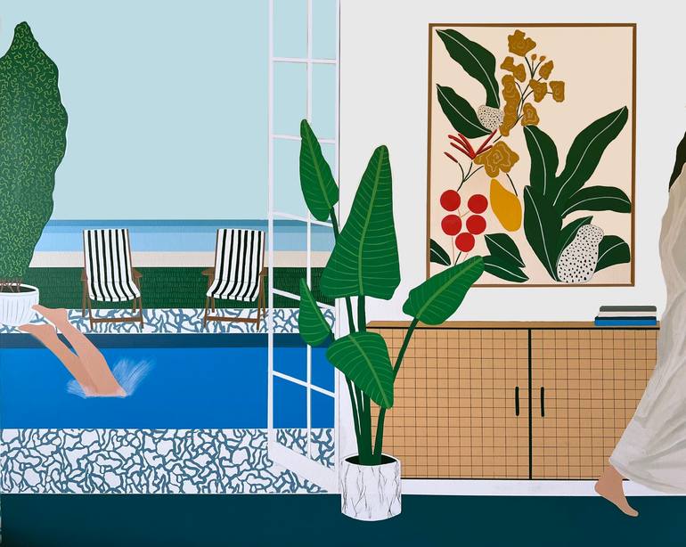 splash and dash Painting by Amy Penner | Saatchi Art