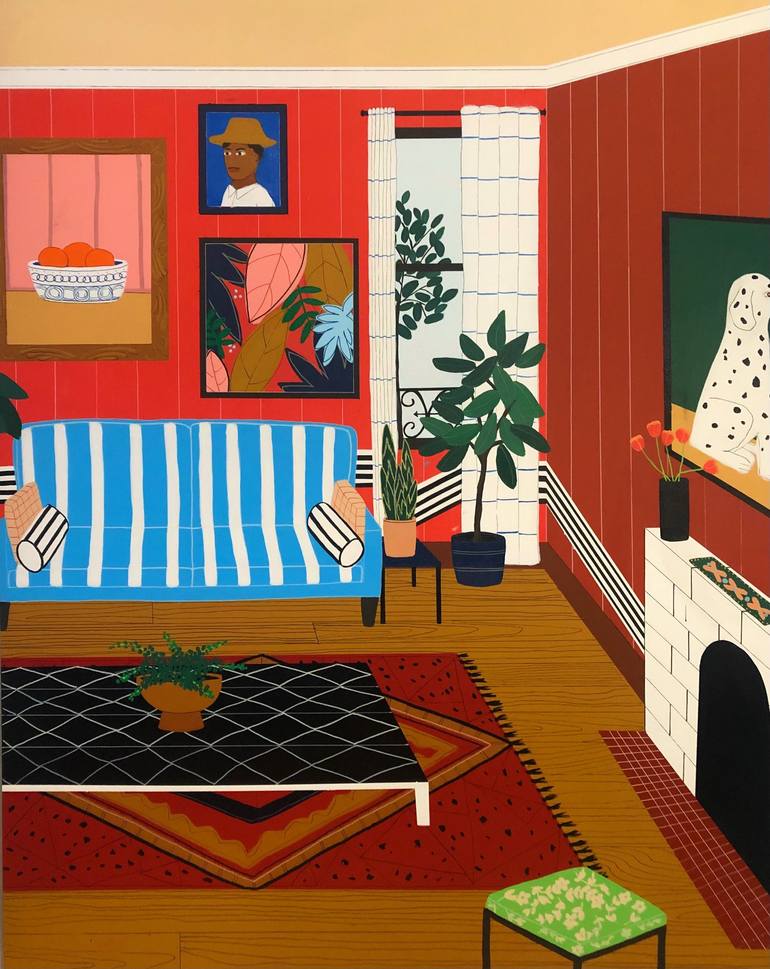 Third Story Window Painting by Amy Penner | Saatchi Art