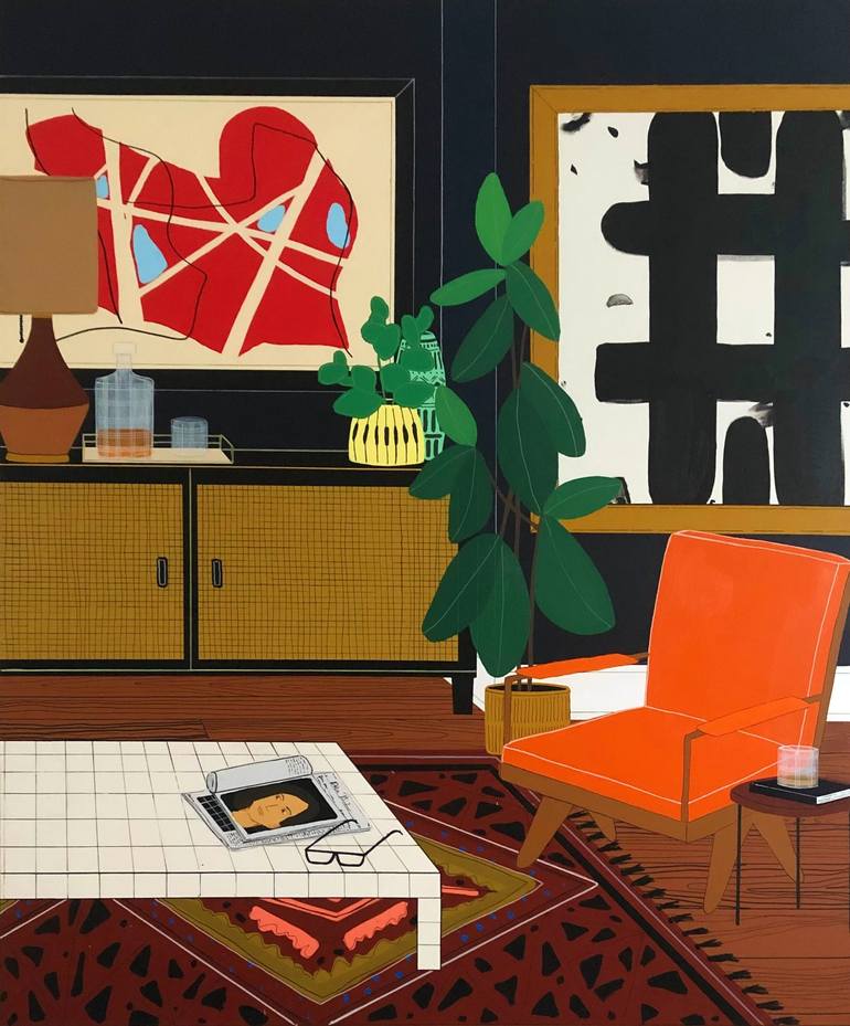 Conversation #3 (SOLD) Painting by Amy Penner | Saatchi Art