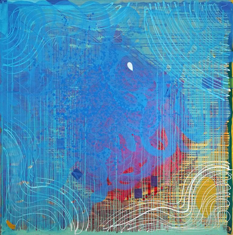 Scattered Painting by Puri Art Gallery | Saatchi Art