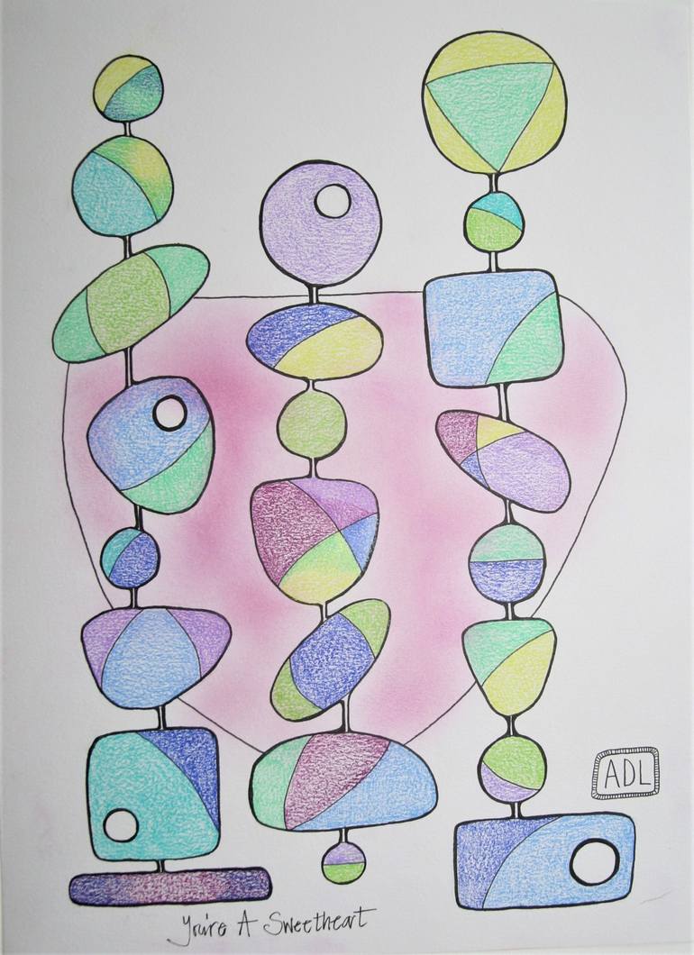 You're a Sweetheart Drawing by Artful Dodger London | Saatchi Art