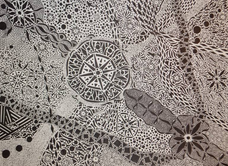 Rivers of Time Drawing by Tim Clancy | Saatchi Art